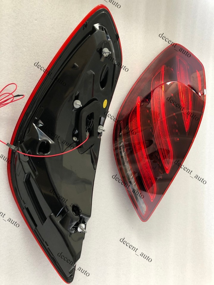 W222 Facelift Tail Lights Lamp Set for Mercedes Benz S class S400 S500 ...