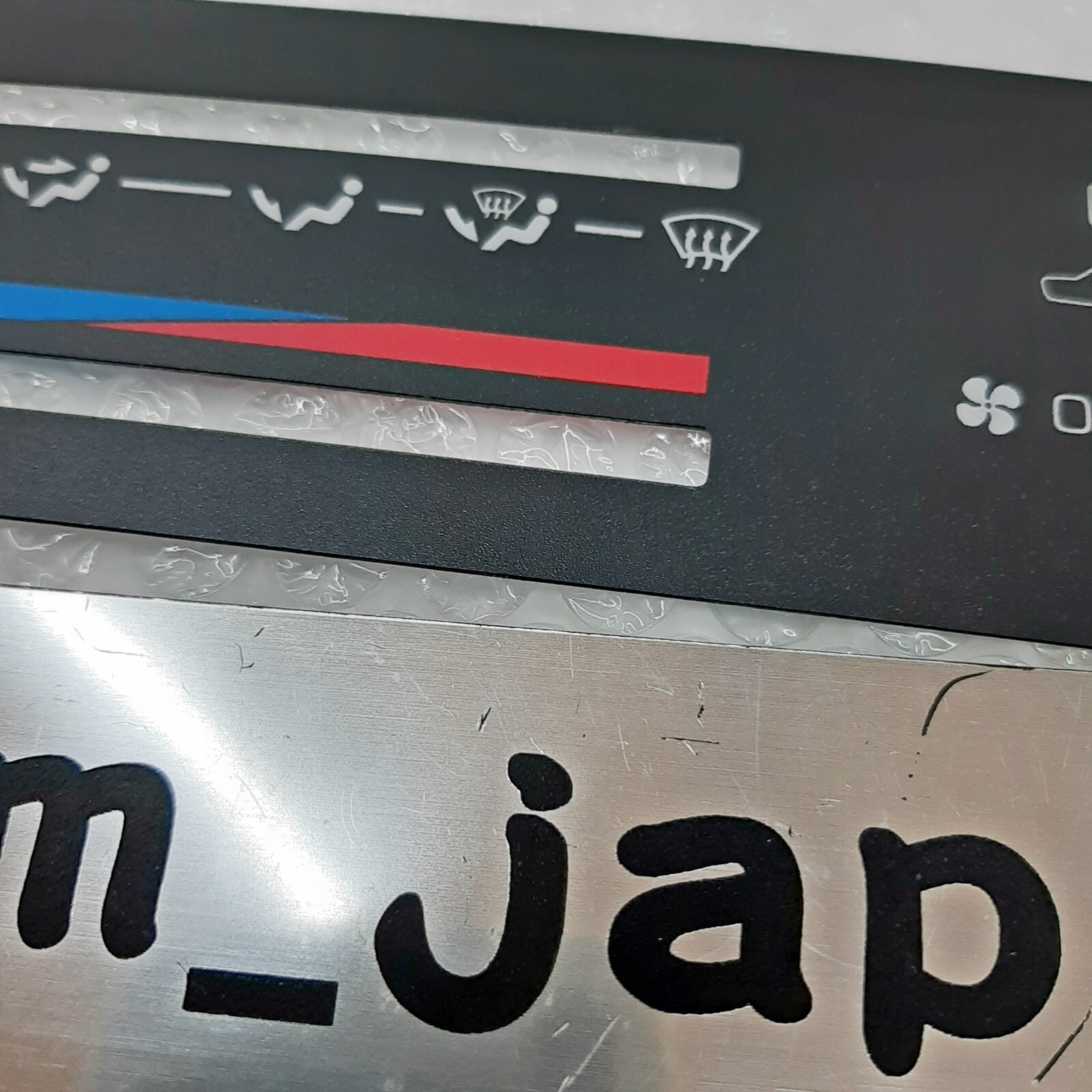 Toyota Genuine RHD Corolla AE86 A/C Heater Conditioner Control Panel ...