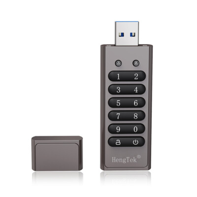 32GB 256-bit Encrypted Flash Drive Password Secure Auto Lock USB3.0 U ...