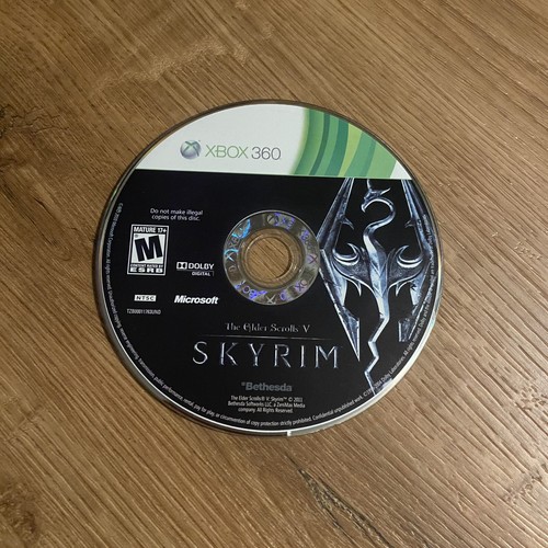 The Elder Scrolls V: Skyrim (Disc Only) (Xbox 360, 2013) Rated M ...