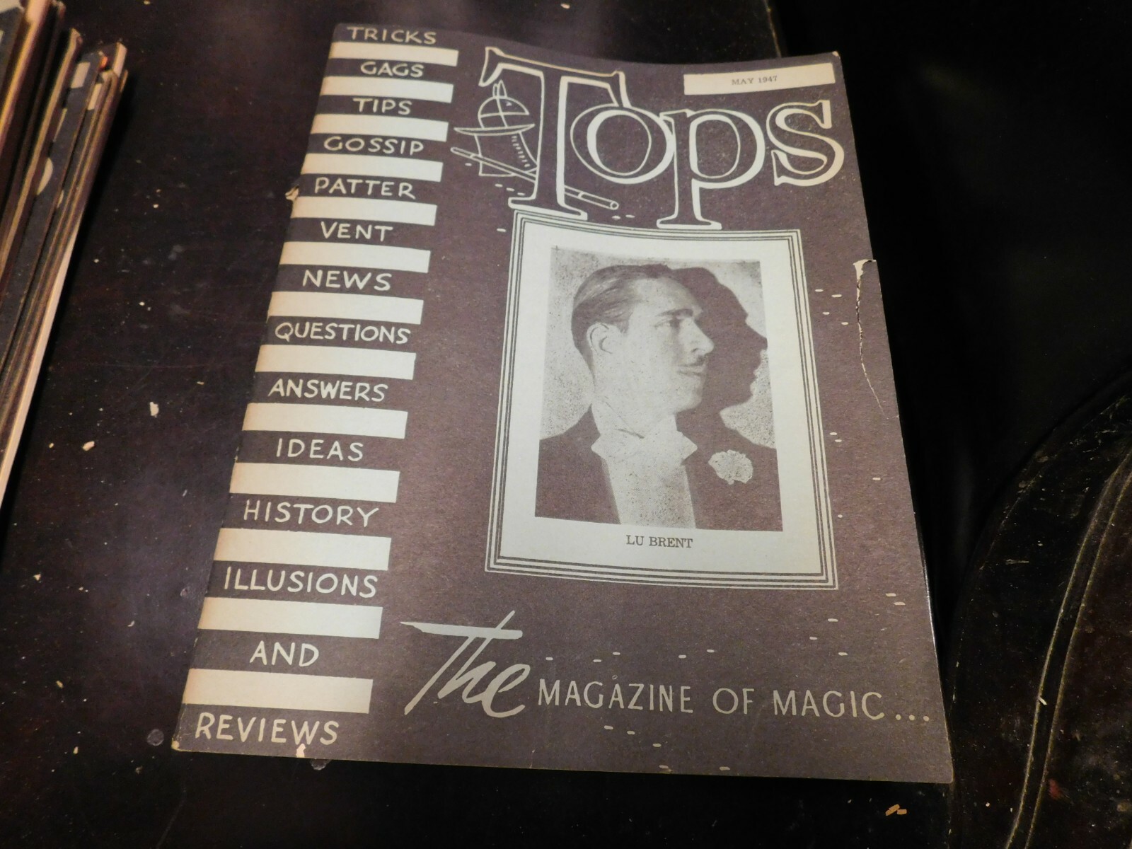 Tops The Magazine Of Magic & Magicians May 1947 Lu Brent | eBay