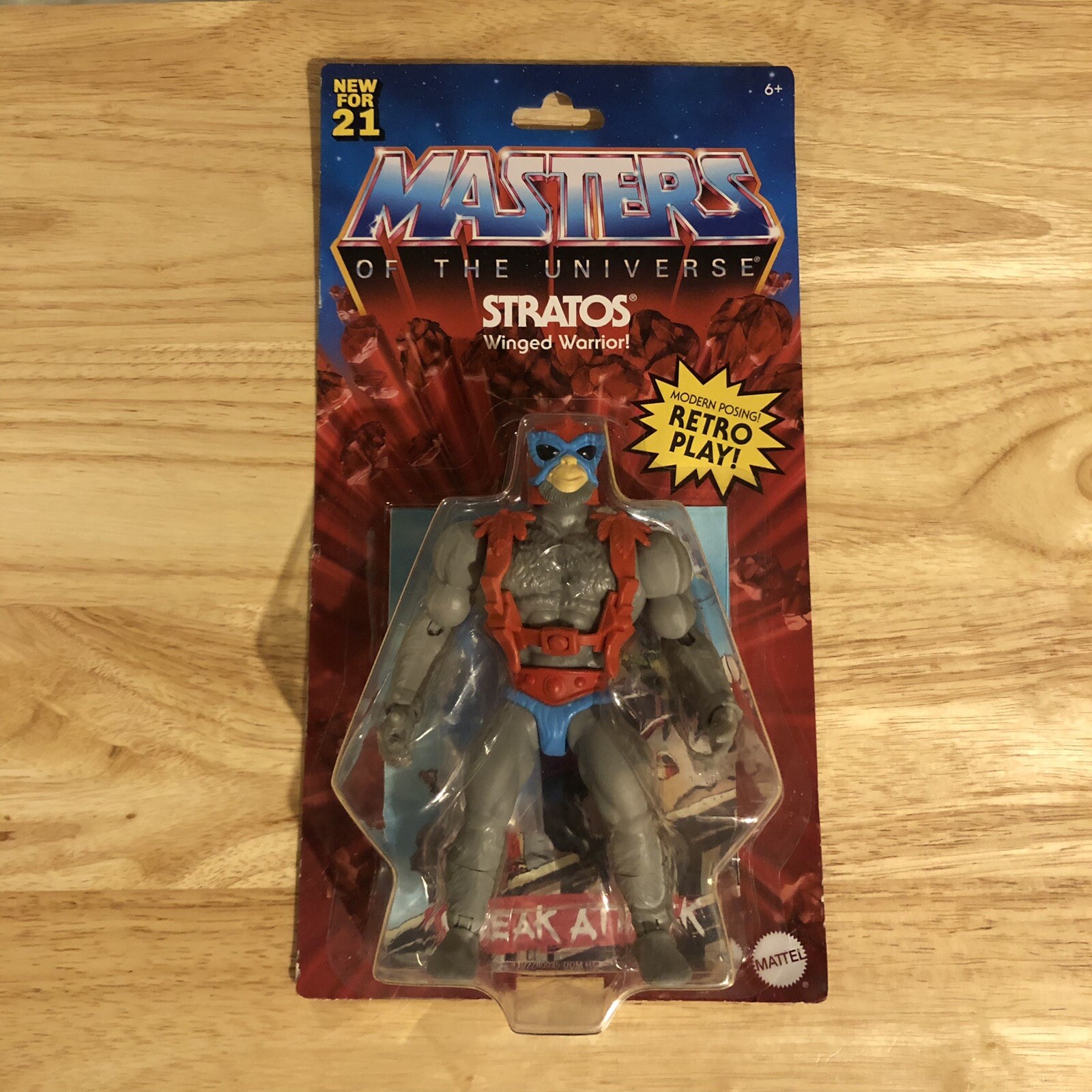 Masters of the Universe Origins Gray Stratos Action Figure 2021 Wave 4 ...