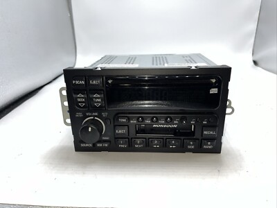 1999 Delco Electronics Car Radio | 4 in | 1 DIN | Cassette | CD | Black ...