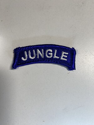 Color Jungle Tab Patch With Hook | eBay