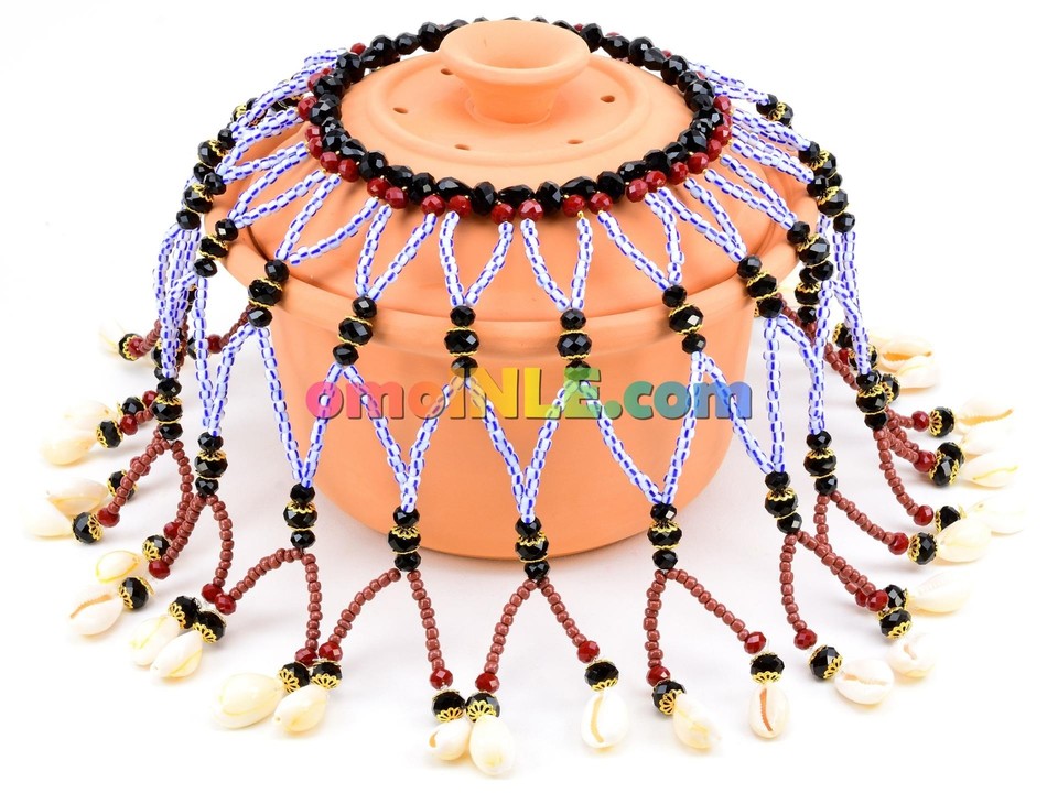 COLLAR PARA SOPERA DE SAN LAZARO ELEKE DE MAYA PARA BABALU AYE POTICHE ...