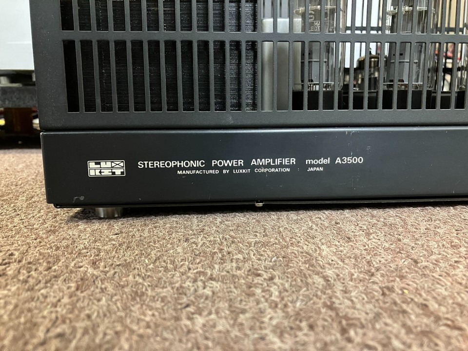 Luxman 3500 Stereo Tube main Amp | eBay