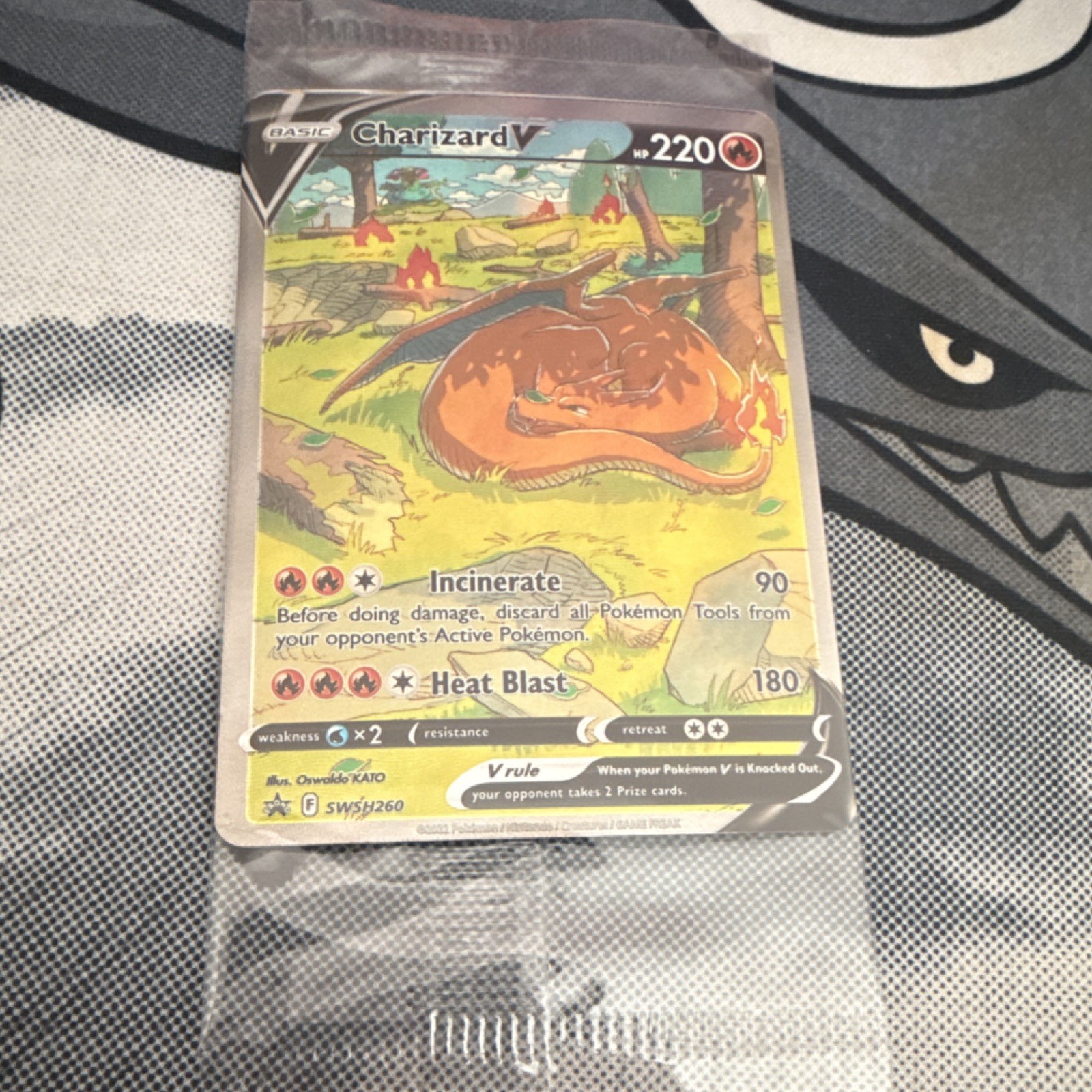 Pokémon TCG Charizard UPC Promo Set Sealed V SWSH 260 VSTAR 261 VMAX ...
