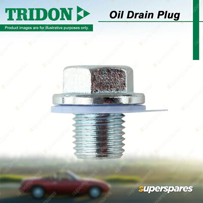 Tridon Sump Plug for Kia Carnival KA K2700 K2900 PU Optima JF GT Niro ...