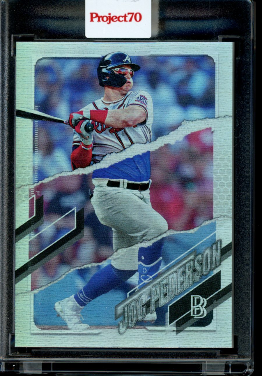 2021 Topps Project 70 - Ben Baller Joc Pederson #677 Rainbow Foil 2021 ...