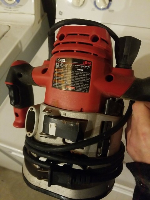 SKIL 1810 Fixed Base Wood Router 1 3/4 HP 9 Amp Bit Set for sale online ...