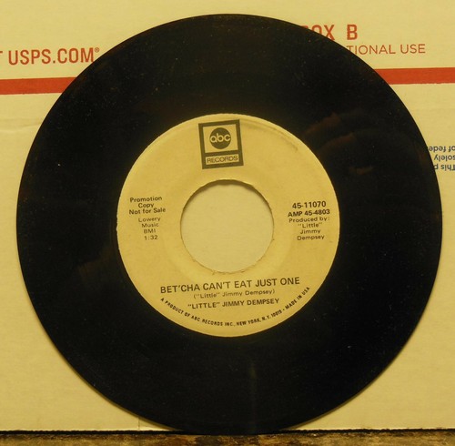 PROMO! Little Jimmy Dempsey: Bet'cha Can't Eat Just One / Loneliness ...