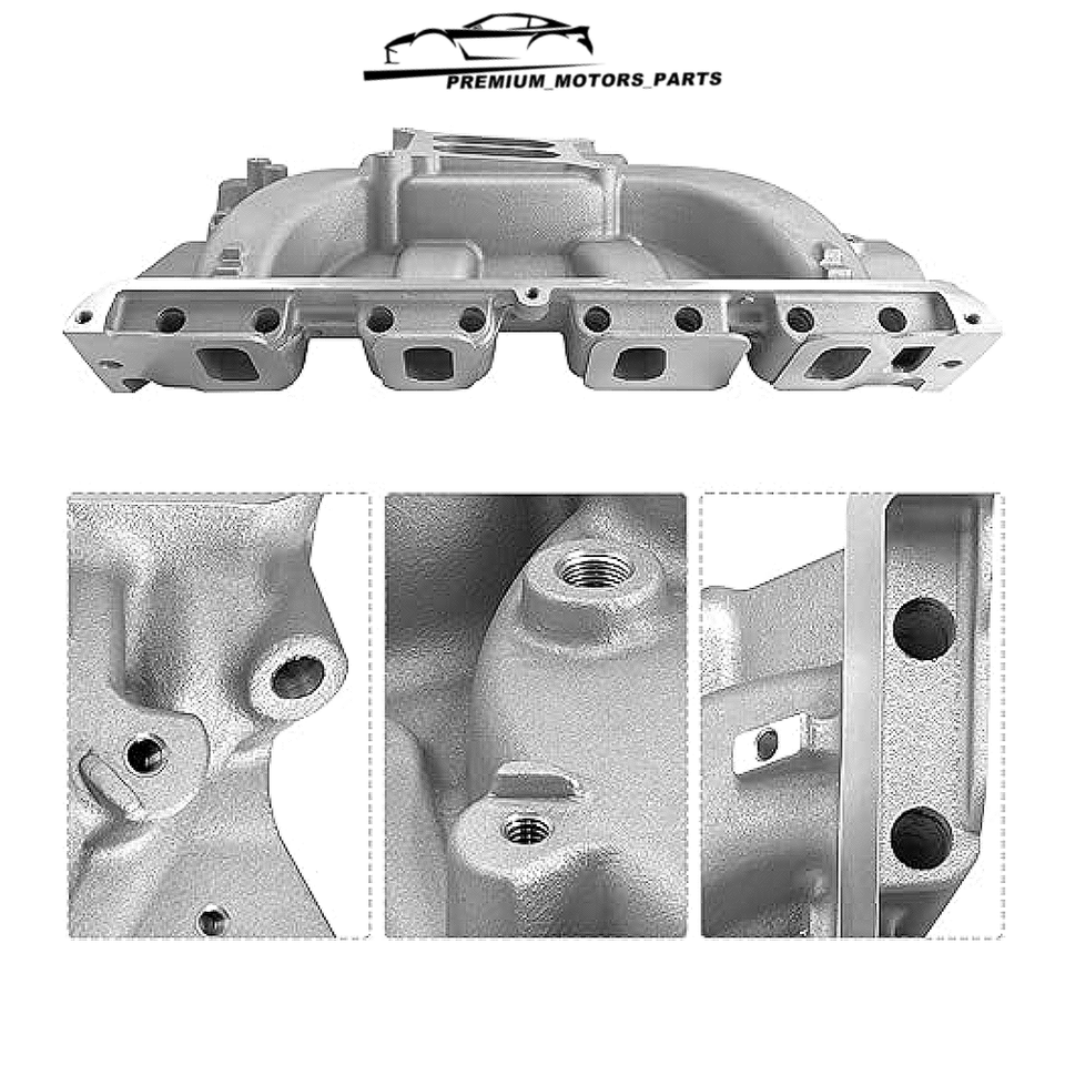 7105 Intake Manifold Aluminum Dual Plane for Ford FE 390 406 410 427 ...
