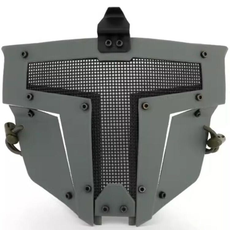 Bump Helmet For ACH / MICH / FAST Tactical Steel Full Face Mask Shield ...
