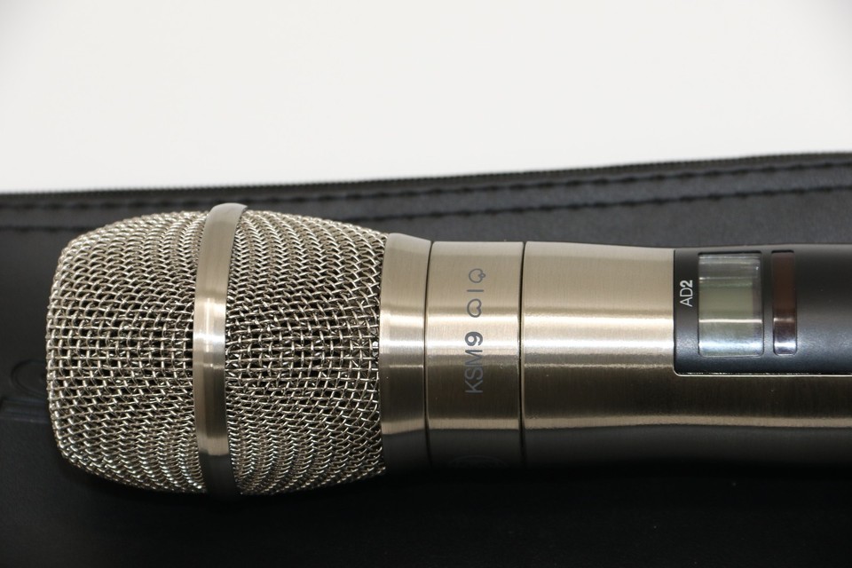 Shure AD2/KSM9 Wireless Handheld Microphone Transmitter - Nickel G57 ...