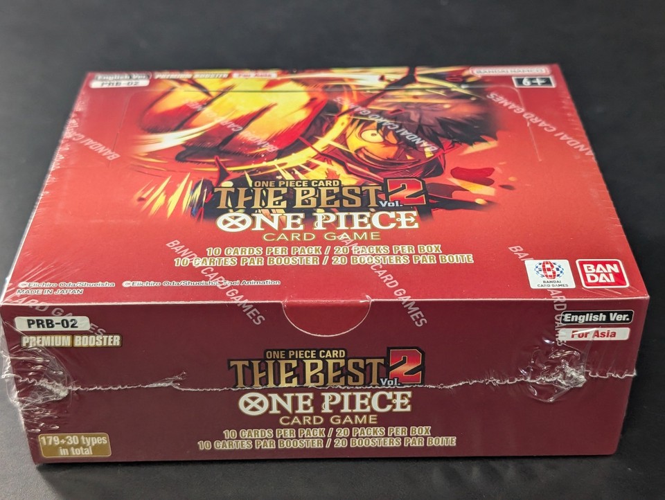 One Piece TCG: The Best Vol.2 Premium Booster Box [PRB-02] Sealed New ...