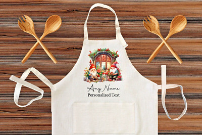 Customized Chef Inspired Apron BBQ Chef Party Gift Christmas Gnomes ...