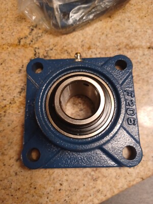 2 pcs F206 Flange Bearing Pillow Block 4 Bolt UC206-18 Bearing | eBay