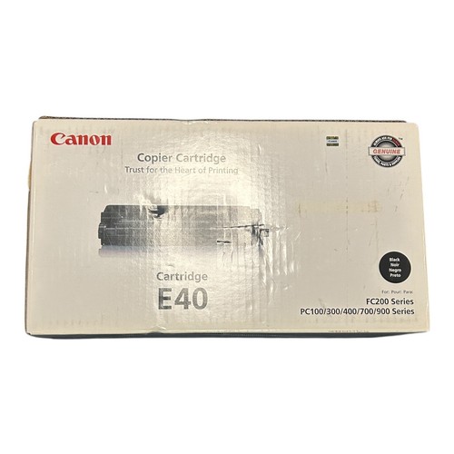 Genuine Canon E40 Copier Cartridge FC200 series PC100/300/400/700/900 ...