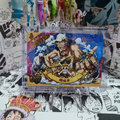 One Piece Red Card Game - USOP USOPP CP Ultra Rare + Holo Foil Mint ...