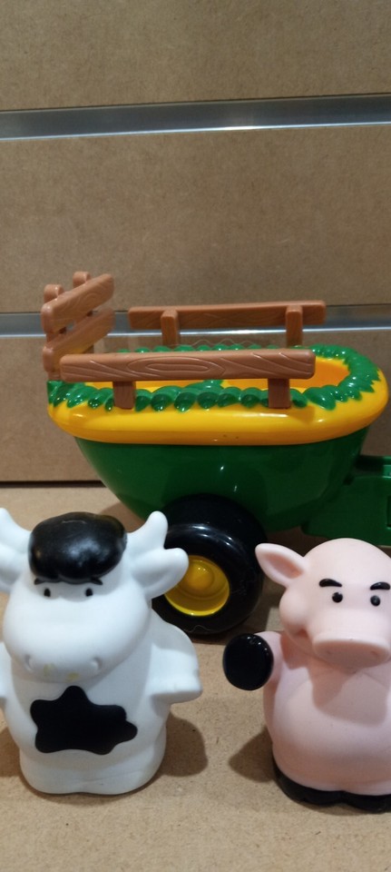 John Deere Farm Animal Hayride Wagon Tractor Animal Sounds | eBay