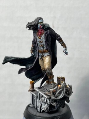 Vampire DND Resin, 28mm Scale D&D, Pathfinder- Hand Painted | eBay