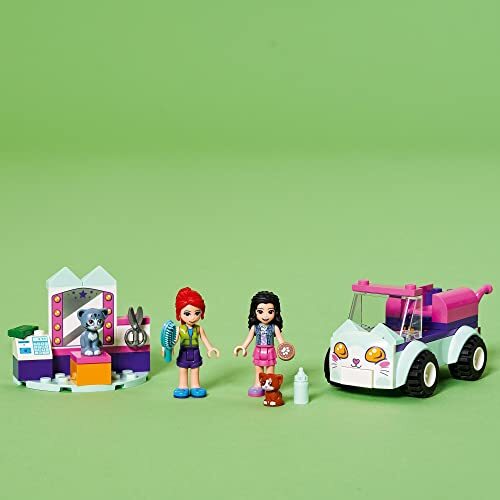 LEGO Friends Cat Pet Salon Car 41439 Toy Block Present Animal Animal ...