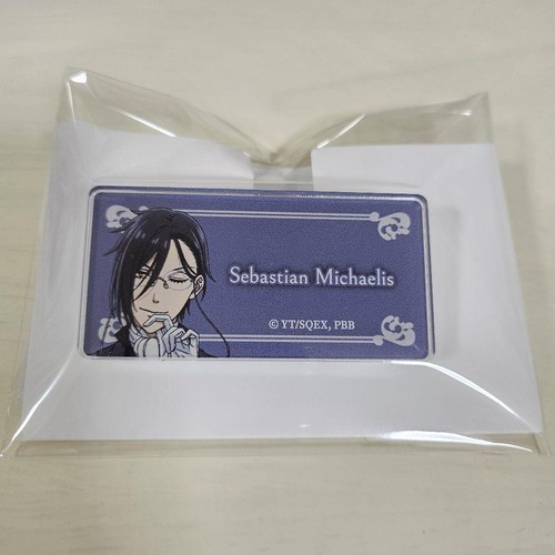 Black Butler Name badge collection Sebastian Anime character Animation ...