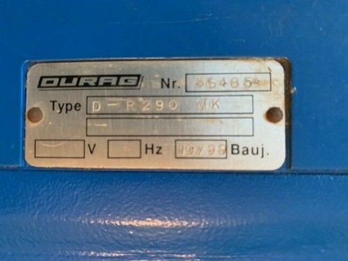 DURAG D-R 290 MK Dust and Opacity Continuous Monitoring | eBay