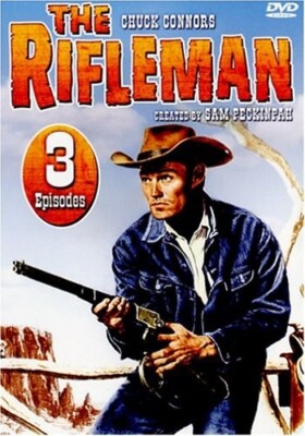 The Rifleman w/3 Episodes (DVD, 2004, Brentwood) Chuck Connors/Johnny ...