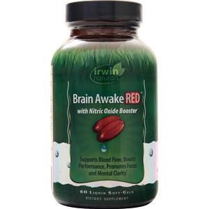 Irwin Naturals Brain Awake Red 60 sgels | eBay