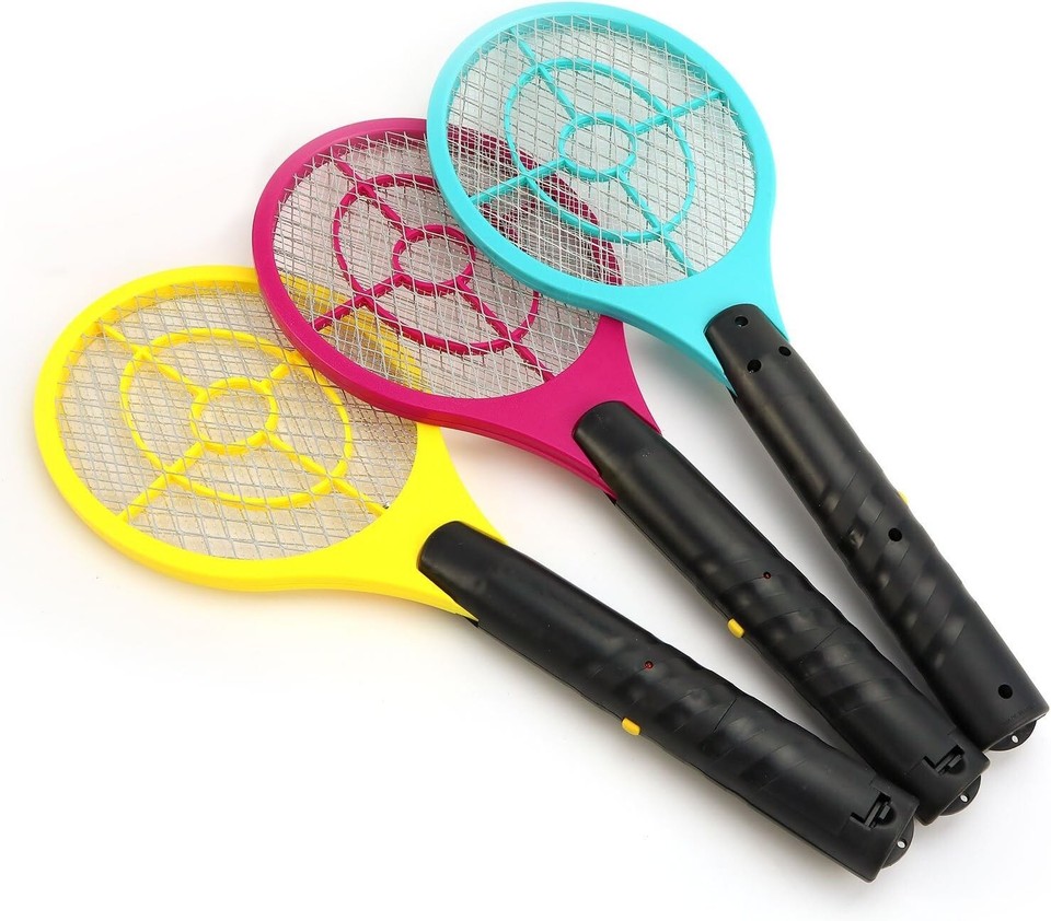ELECTRIC ZAPPER BUG BAT FLY MOSQUITO INSECT KILLER TRAP SWAT SWATTER ...