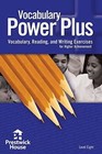 Vocabulary Power Plus Book H - Paperback By Daniel A. Reed - GOOD | eBay