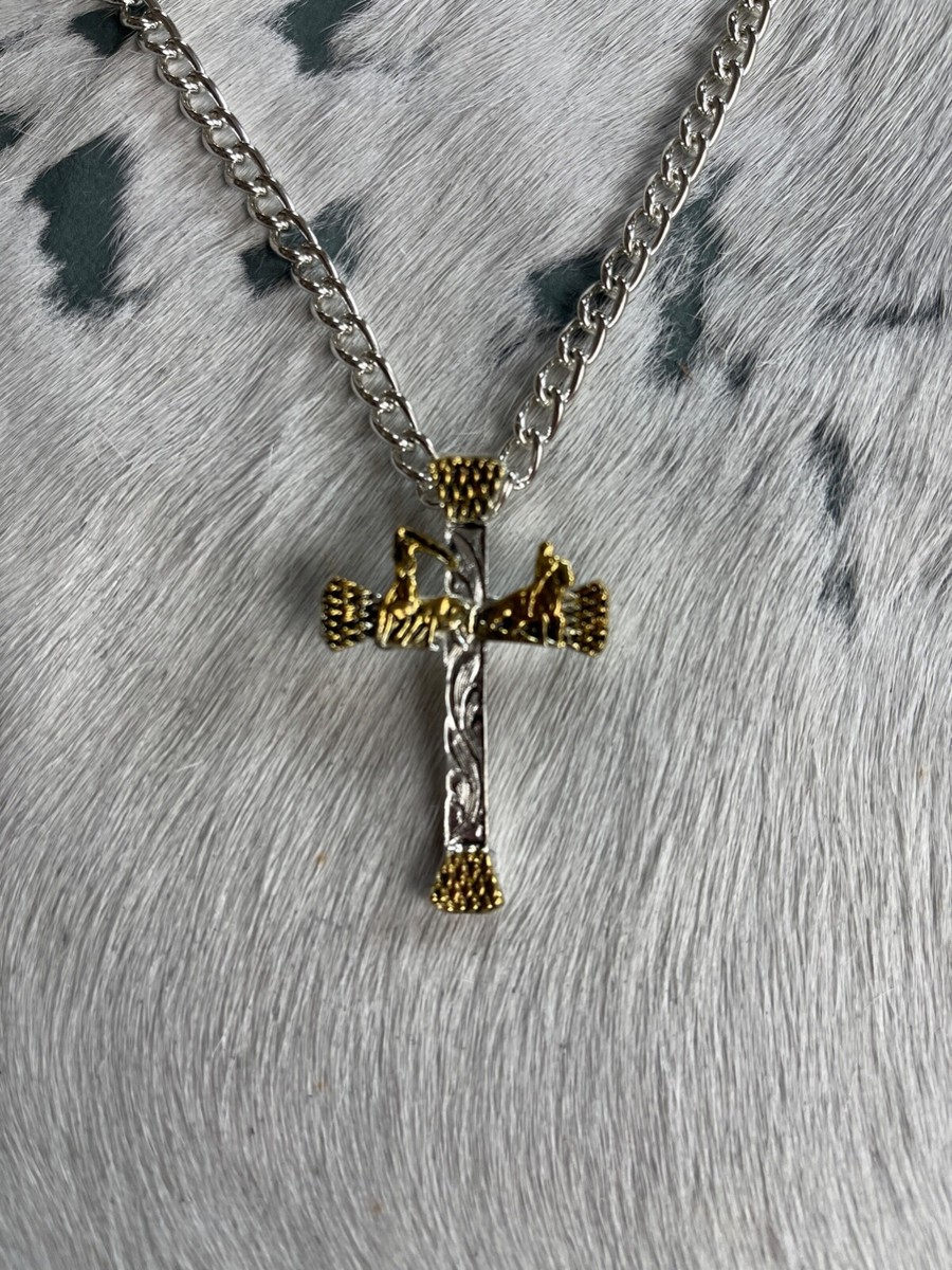 Cowboy Cross Necklace