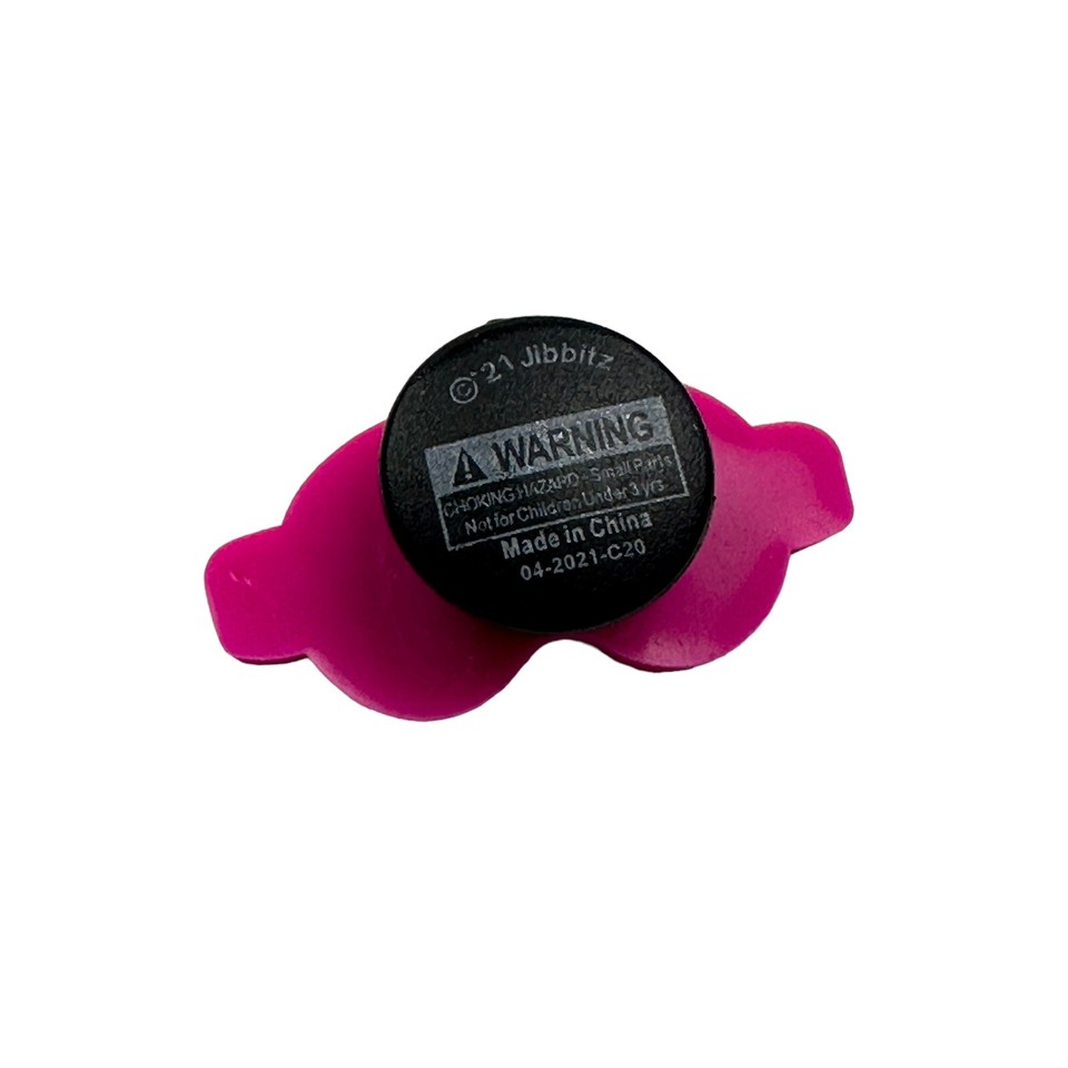 CROCS BRAND JIBBITZ First Class Pink Sleep Mask SHOE CHARM! AUTHENTIC ...