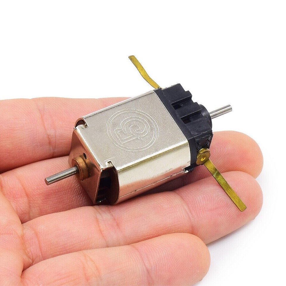 DC12V-24V High Speed 5-pole Rotor Mini 24mm Motor Dual Shaft Slot Car ...