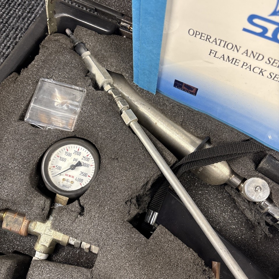 Southern Cross Pack 400 Flame Pack Gas Leak Detector Hydrocarbon Gas ...