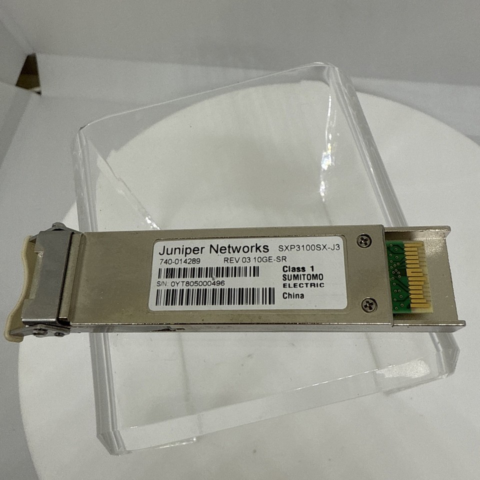 Juniper Networks 740-014289 REV 03 | 10GE-SR SXP3100SX-J3 Optical ...