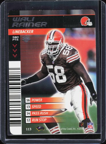 2001 NFL Showdown 1st Edition #113 Wali Rainer | eBay