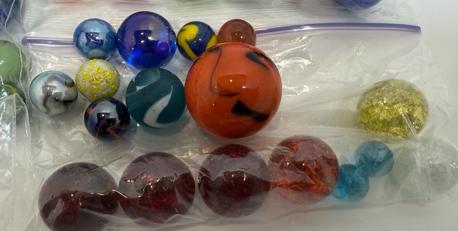 3lbs+ Lot of Marbles Most Vintage Unsearched Value Unknown | eBay