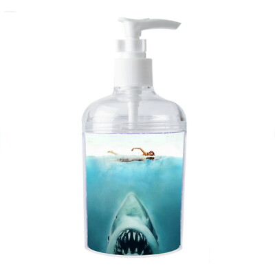 Jaws shark movie Soap / Hand Sani. Refillable Dispenser Not just a ...