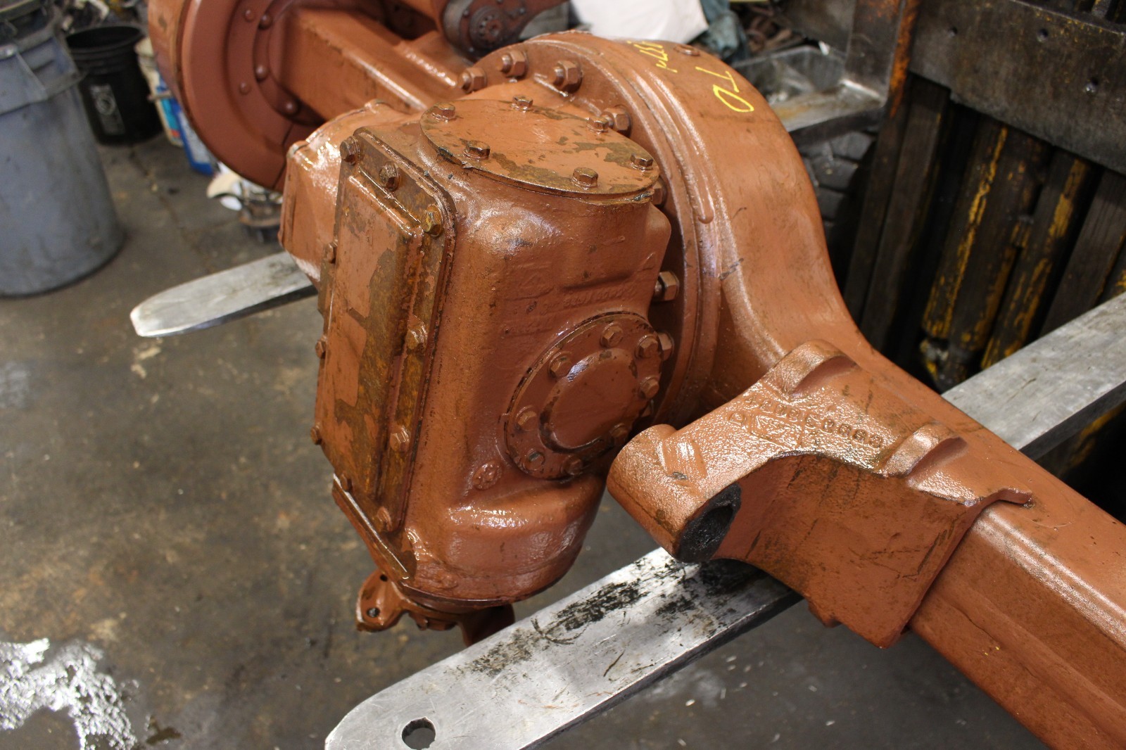 Rockwell STDD STDR Top Load Axle 9.37 Ratio Double Reduction Rear Of ...