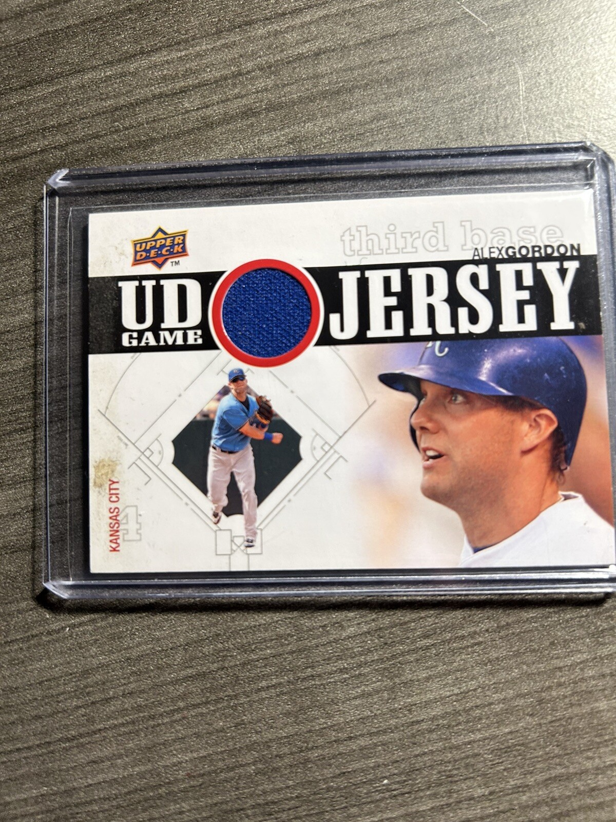 2010 Upper Deck UD Game Jersey Alex Gordon #UDGJ-AG | eBay