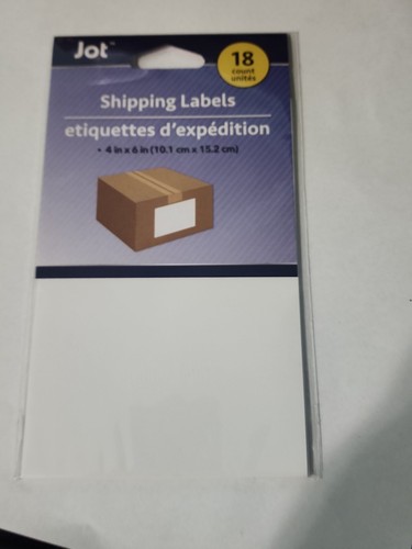 JOT 4x6 in Permanent Labels 18-count (245723) for sale online | eBay