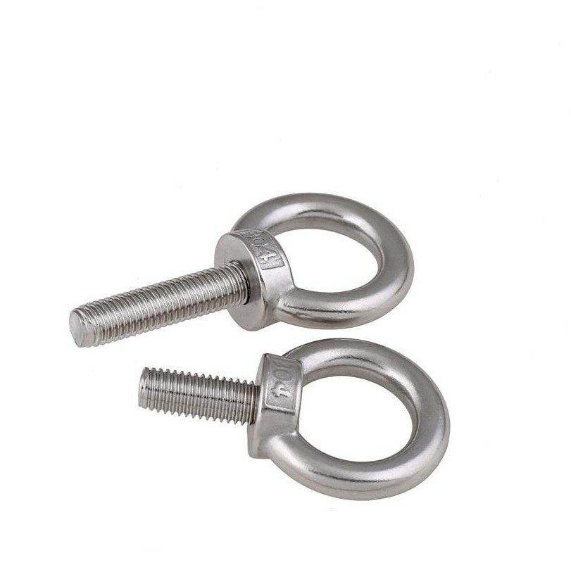 M3 M4 M5 M6 M8~M24 304 stainless steel Eye screw bolt O-ring Lifting ...