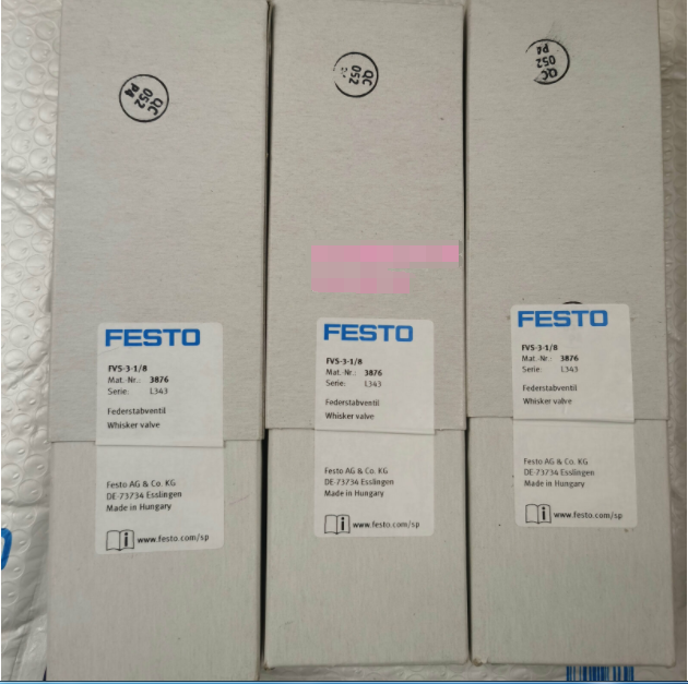 1PC New Original FESTO Spring contact valve FVS-3-1/8 3876 | eBay