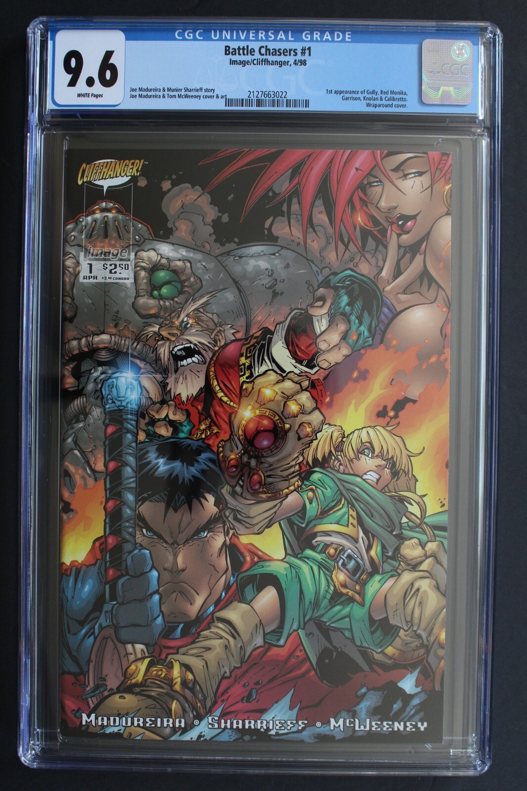 BATTLE CHASERS #1 first Gully Red Monika Garrison Knolan Calibretto ...