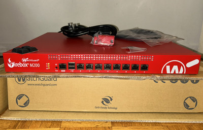 Watchguard Firebox M200-Network Firewall-Lightly Used-Tested | eBay