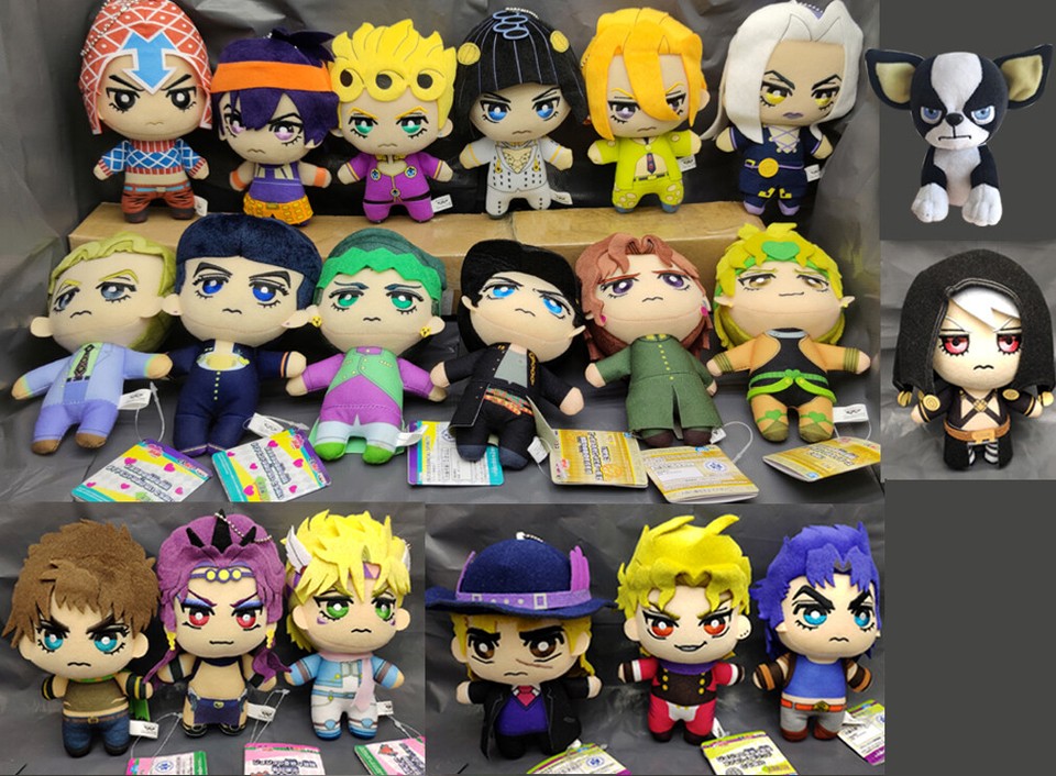 JoJos Bizarre Adventure Golden Wind Buccellati Abbacchio Fugo Plush toy ...