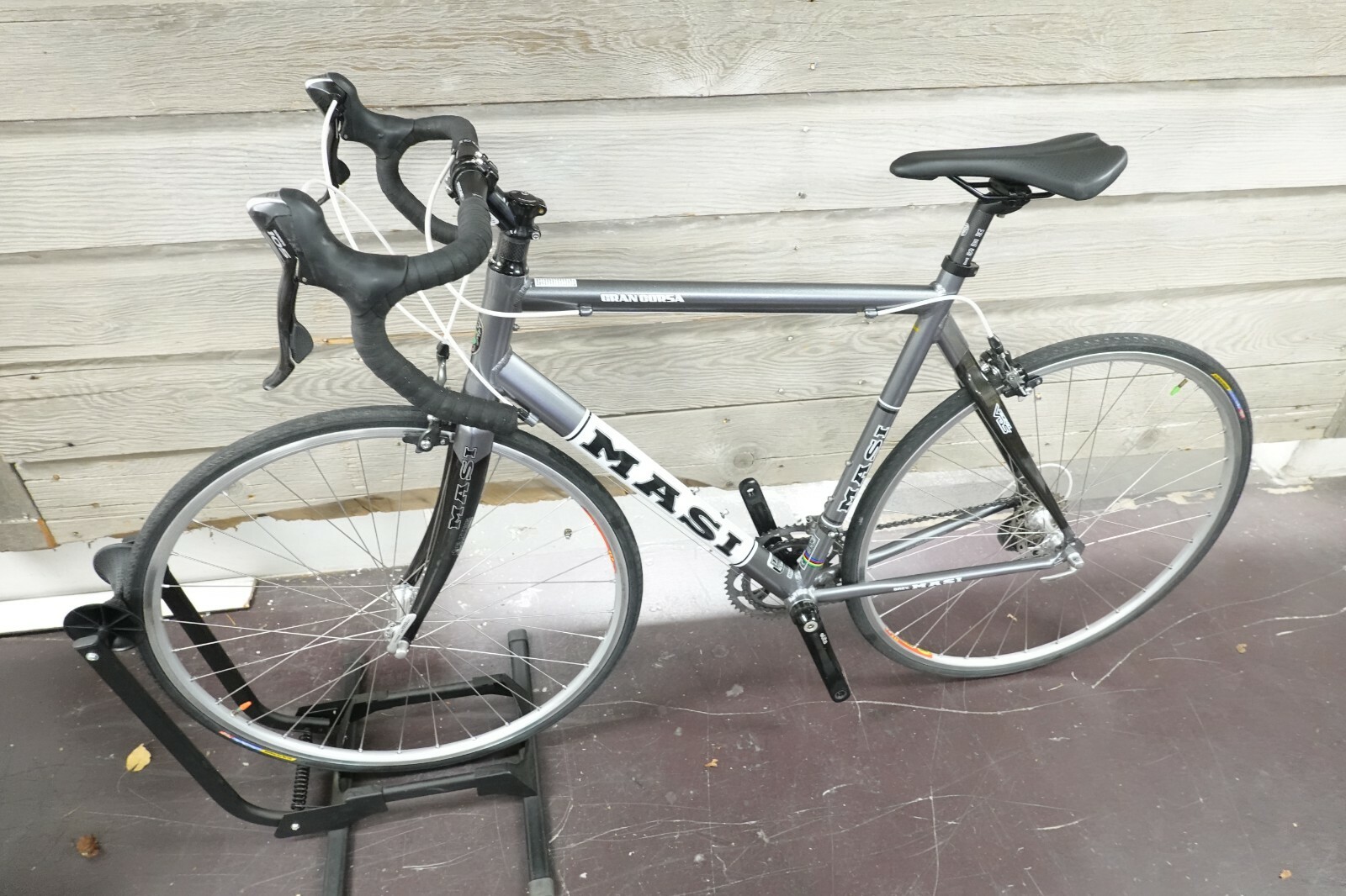 MASI GRAN CORSA ROAD BIKE 56cm Frame Mavic Wheels Shimano 105 2x10 700c ...