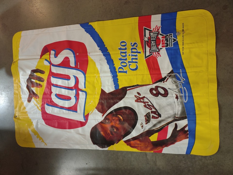 1992 USA Dream Team Inflatable Lays Doritos Pippen David Robinson- Pop ...